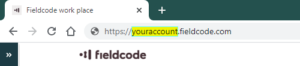 Fieldcode Login – Fieldcode Manual