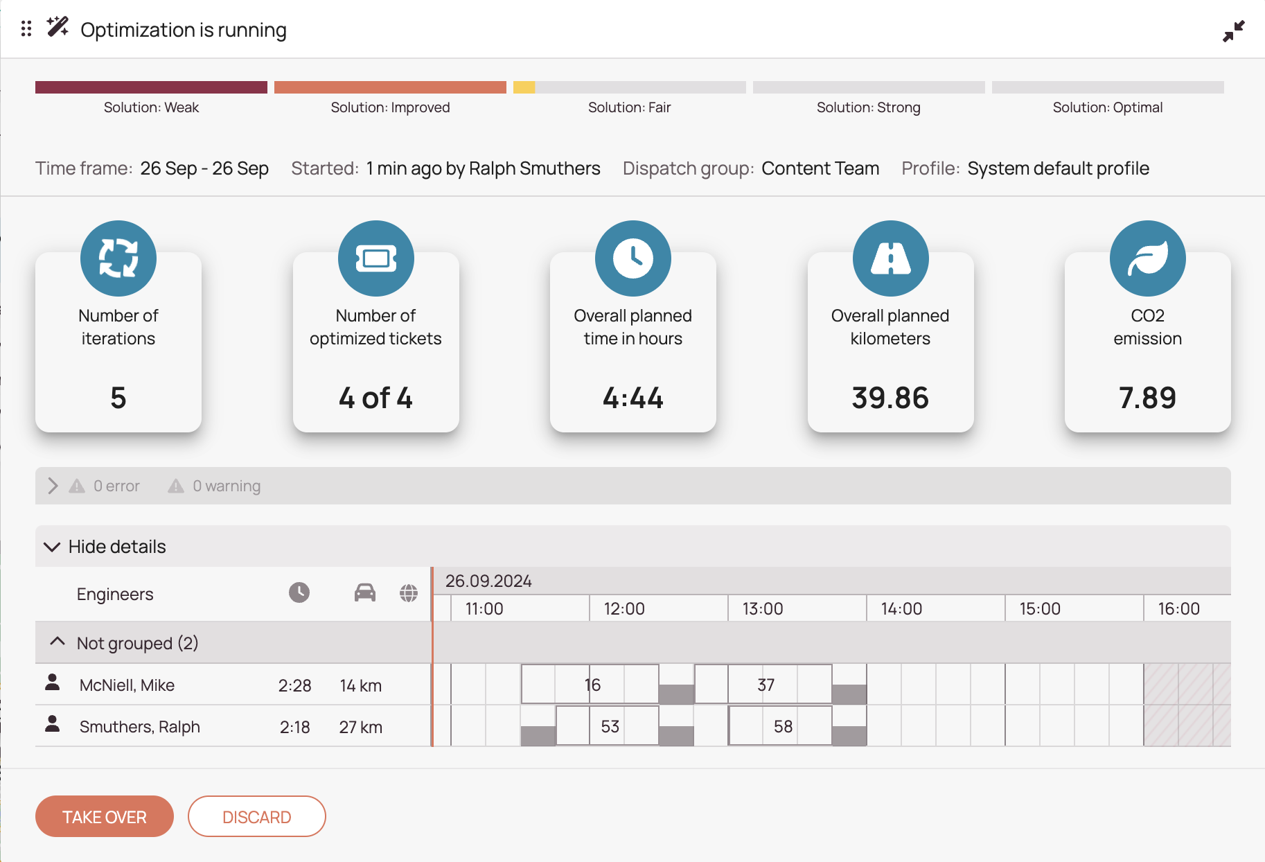 Optimizer Usage – Fieldcode Manual