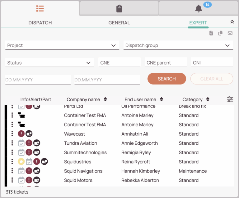 Expert Tab Explained – Fieldcode Manual