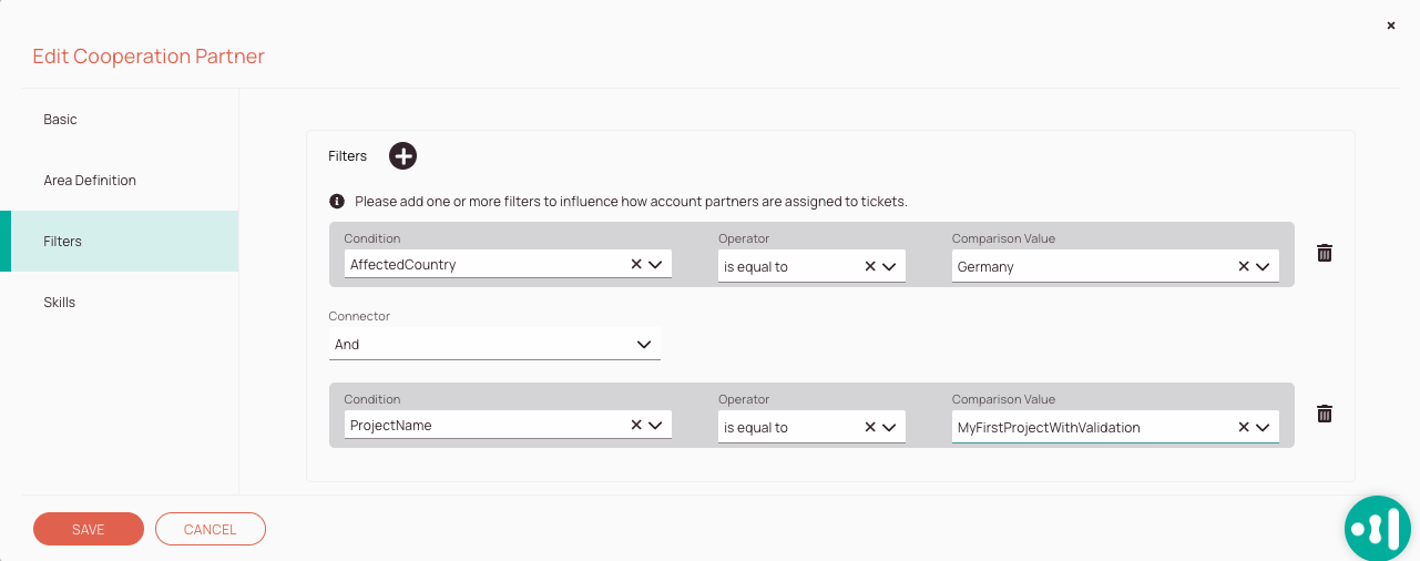 Partner Settings Explained – Fieldcode Manual